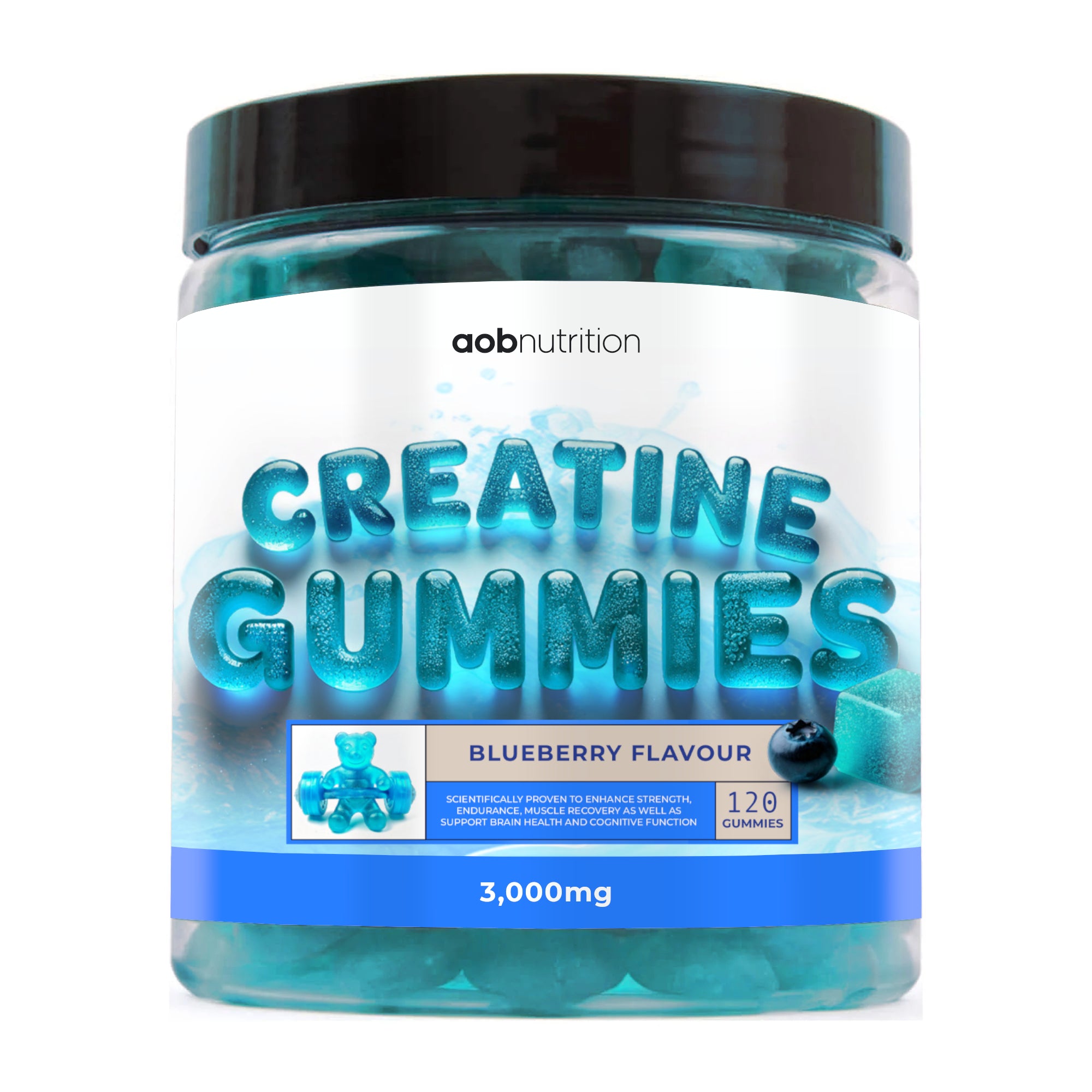 Creatine Gummies - 30x 3g Servings – AOB Nutrition