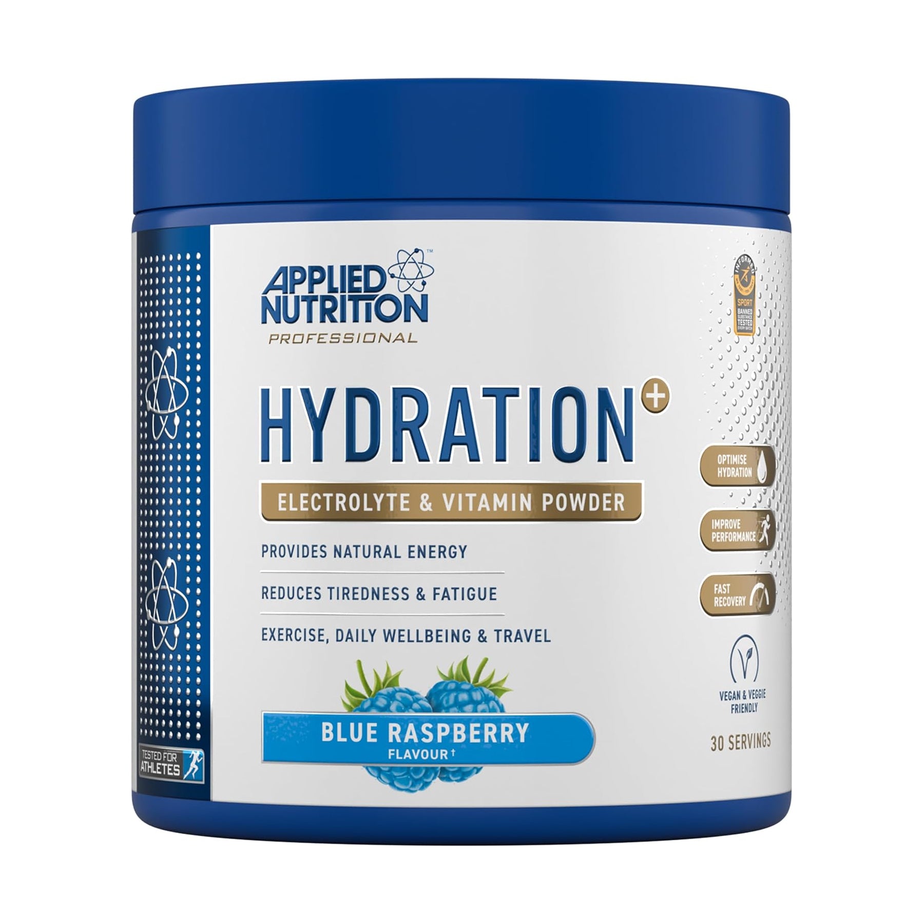 Hydration - Electrolyte & Vitamin Powder - Applied Nutrition – AOB ...